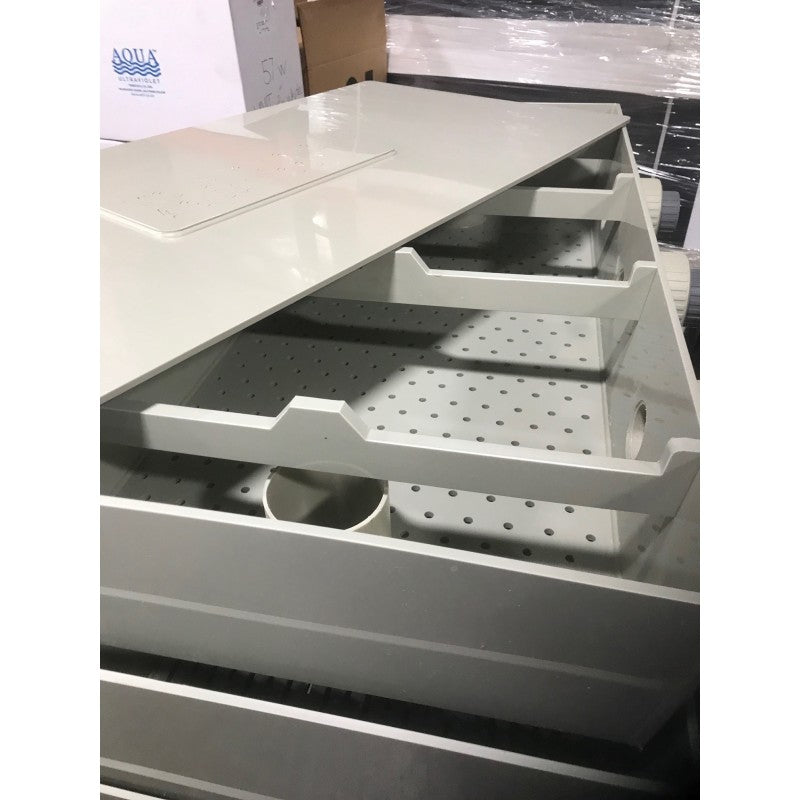 48" Koi Pond 5 Tier Bakki Shower Filter & Ceramic Bacteria House Media ...