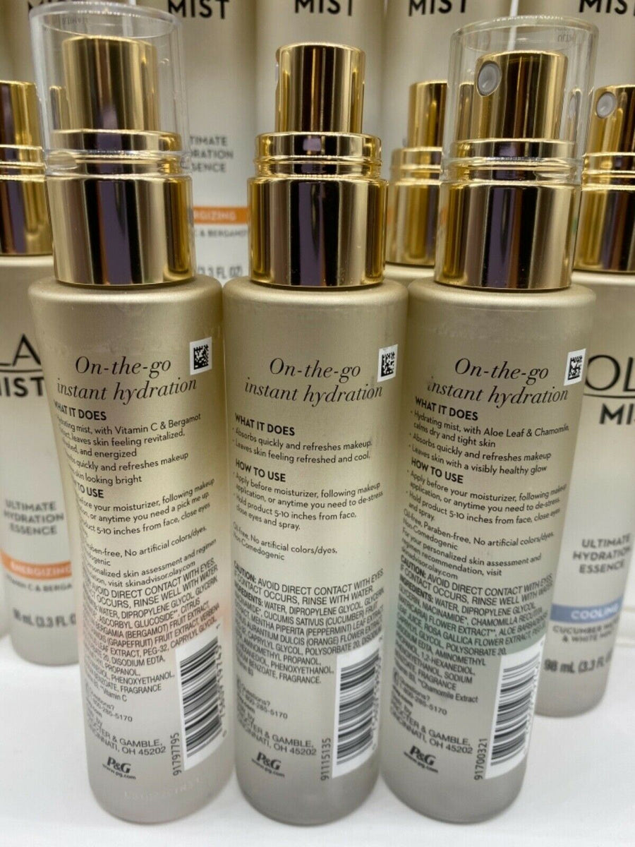 Olay Mist Ultimate Hydration Essence Face 3.3oz YOU CHOOSE & COMBINE S ...