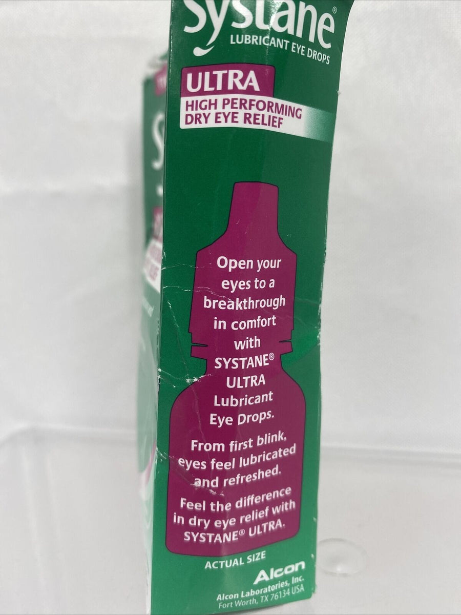 Systane Ultra Lubricant Eye Drops TWIN- 10 ml x 2 bottles 4/21 – Face Plant
