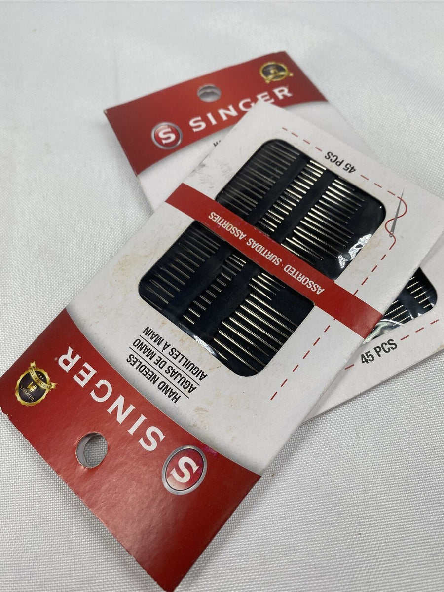 (2) Singer Notions 01125 Hand Needles-Assorted 45/Pkg – Face Plant