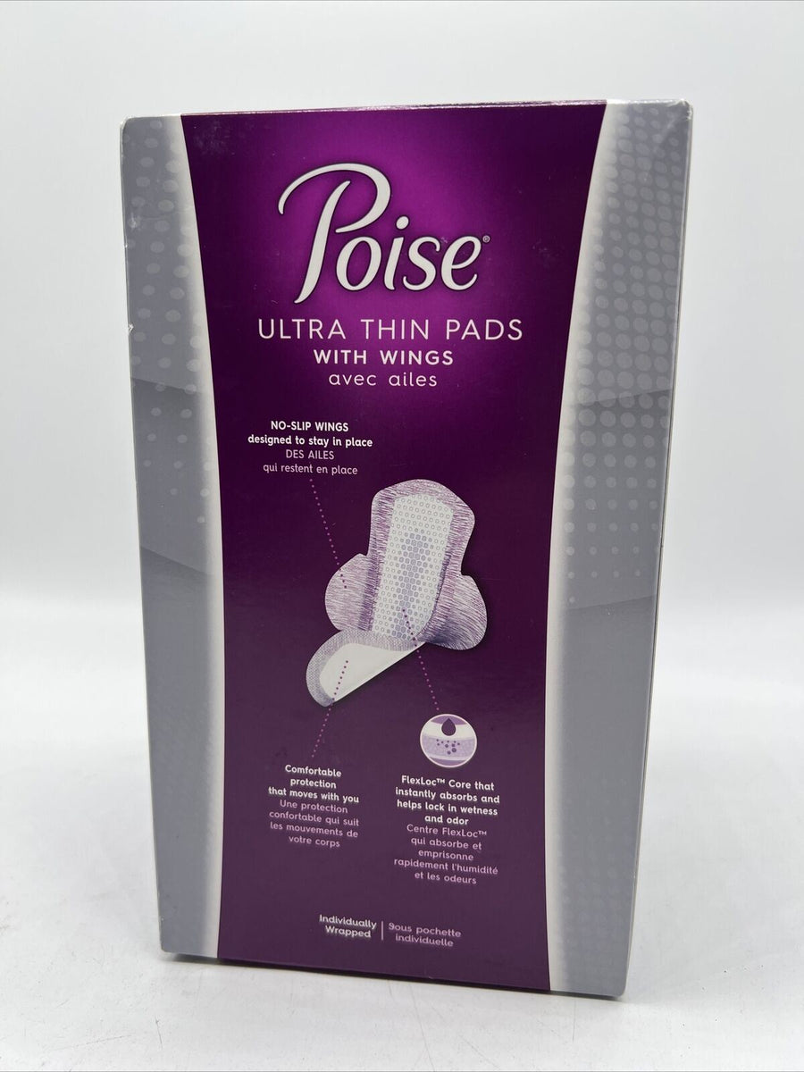 Poise Liners With Wings Active Collection Regular Length Level 4 Moder ...