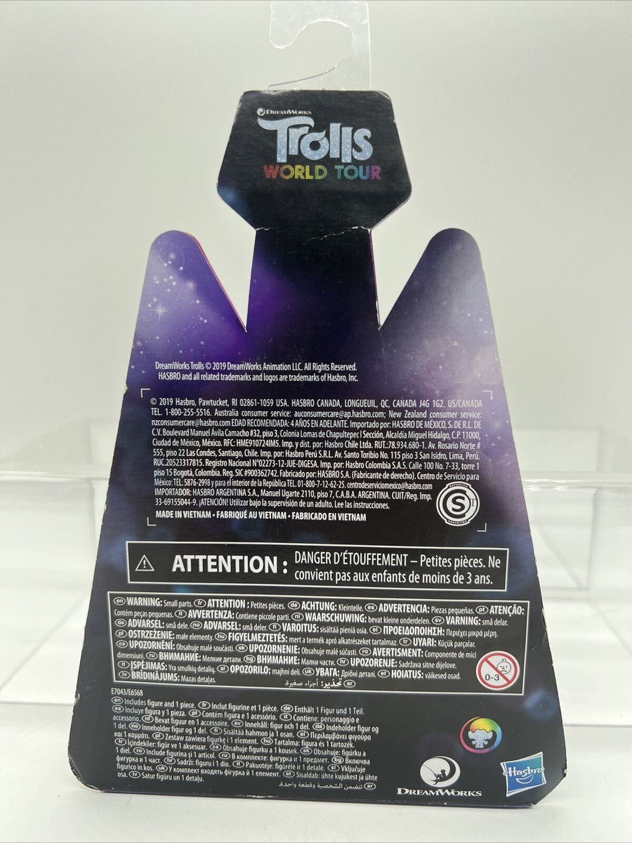 Dreamworks Trolls World Tour Mermaid Collectible Doll with Microphone ...