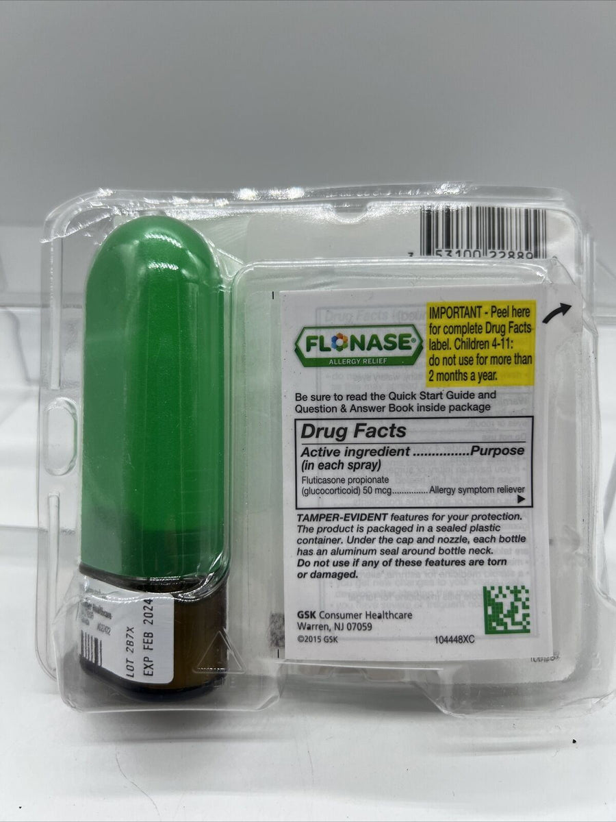 Flonase Allergy Relief Nasal Spray 72 Metered Sprays 2/24 – Face Plant