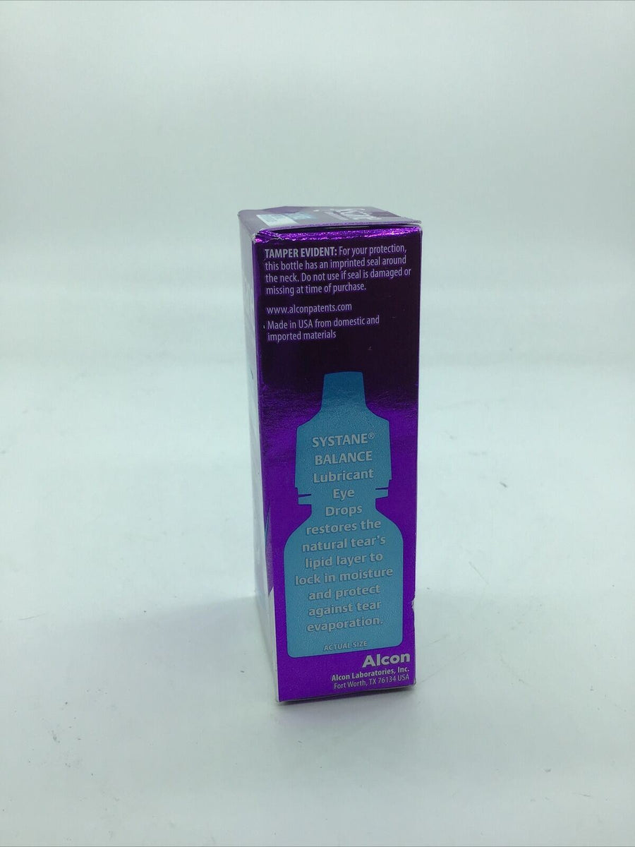 Systane Balance Lubricant Eye Drops, Restorative Dry Eyes Moisture 3/2 ...