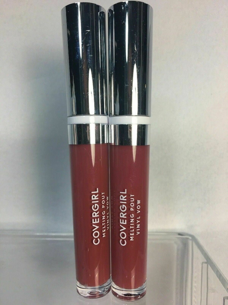 (2) CoverGirl Melting Pout Vinyl Vow Liquid Lipstick YOU CHOOSE Combin ...
