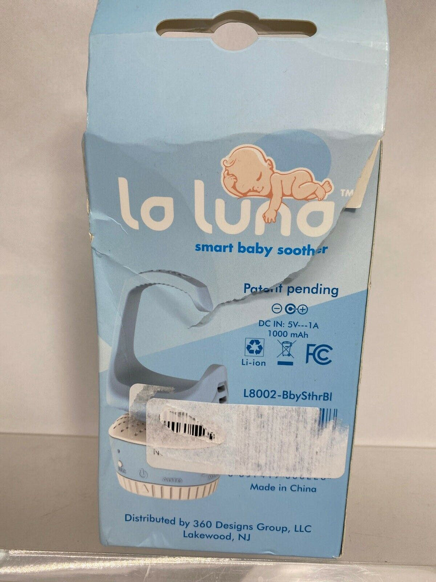 La Luna Smart Interactive Baby Soother Shushing Sound Custom Recording ...