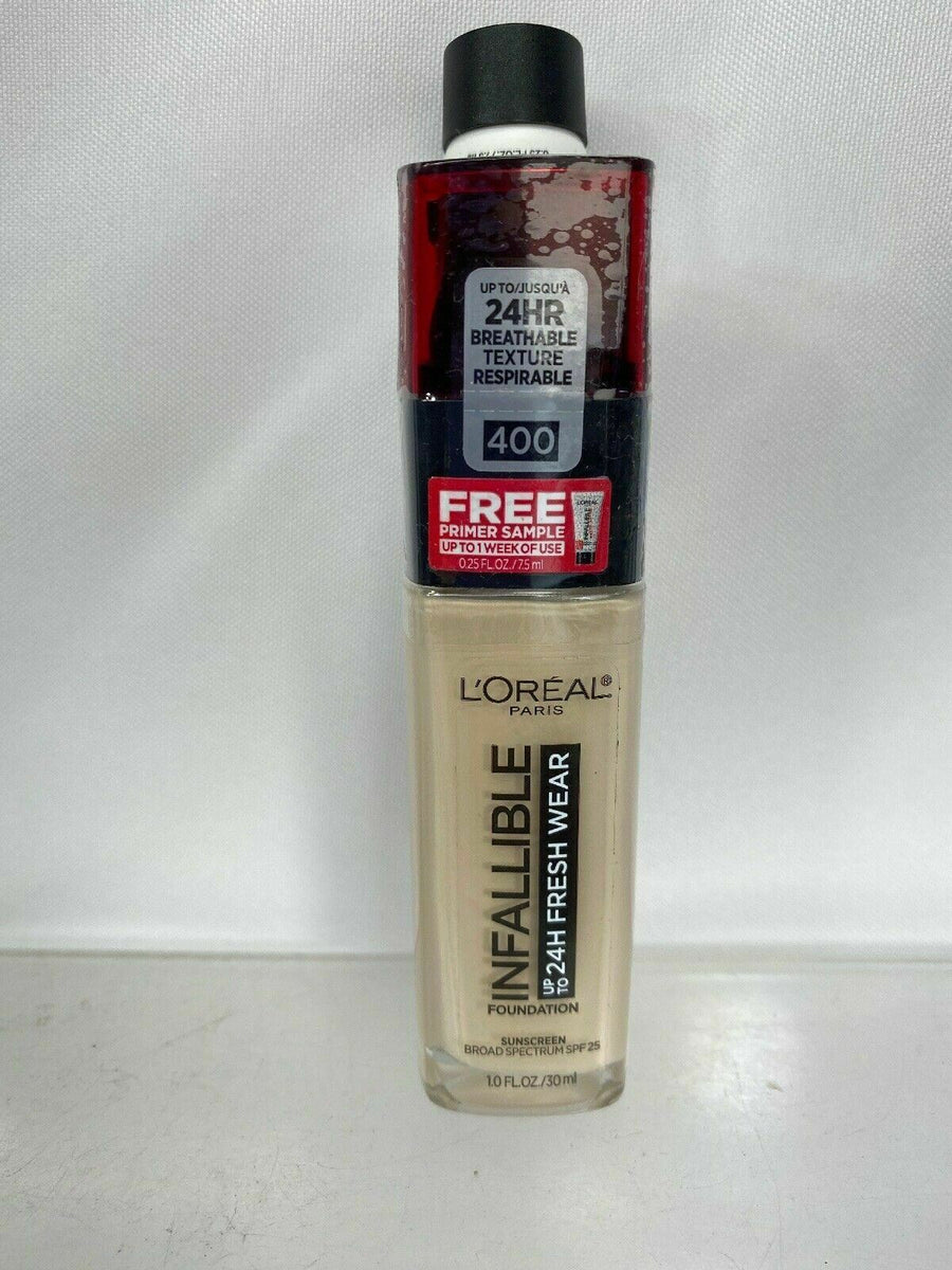 L'Oreal Infallible Foundation Makeup Fresh Wear CHOOSE YOUR SHADE Comb ...