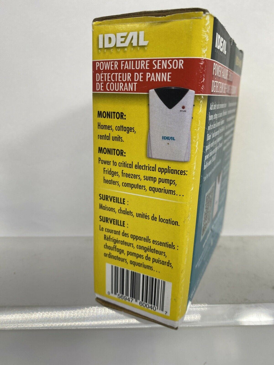 ideal security power failure sensor SK640 Rare Discontinued Wireless D ...