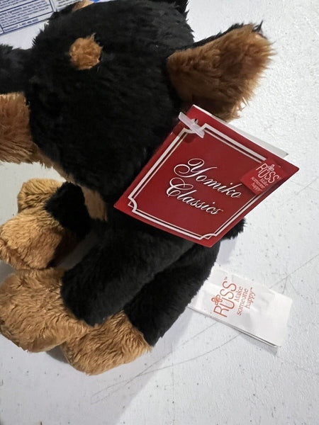 Doberman Russ DOG Puppy 6” Plush STUFFED ANIMAL Toy Stuffy – Face Plant