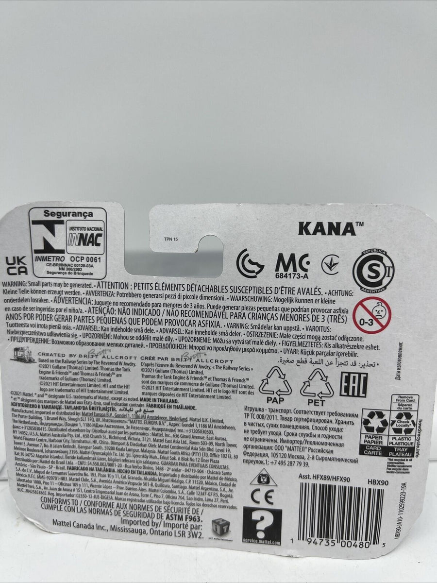 Fisher Price Thomas & Friends Kana Toy Train Metal Engine COMBINE SHIP ...